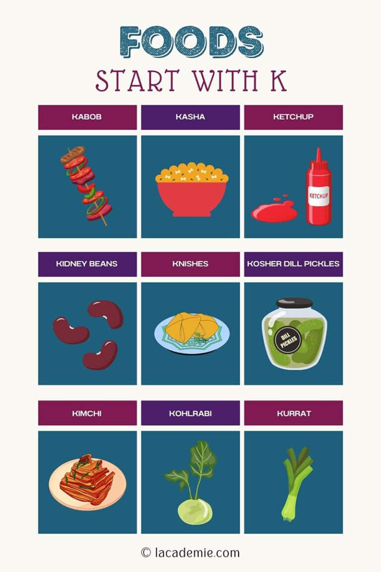 60 Foods That Start with K: Complete List 2024