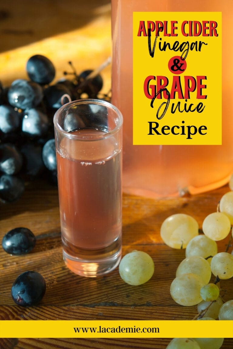 Delicious Apple Cider Vinegar and Grape Juice Recipe: A Must-Try