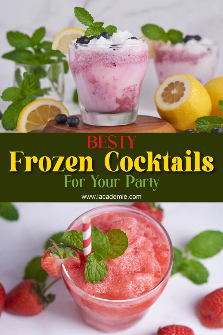 20+ Refreshing Frozen Cocktail to Beat the Heat