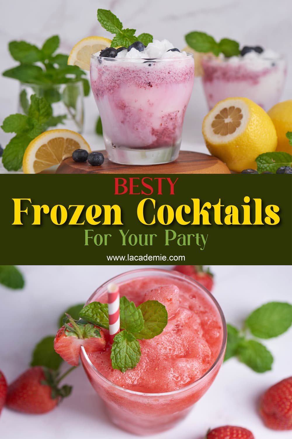 20+ Refreshing Frozen Cocktail to Beat the Heat