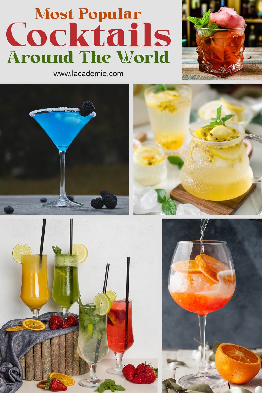 Top 55 Global Cocktail Favorites
