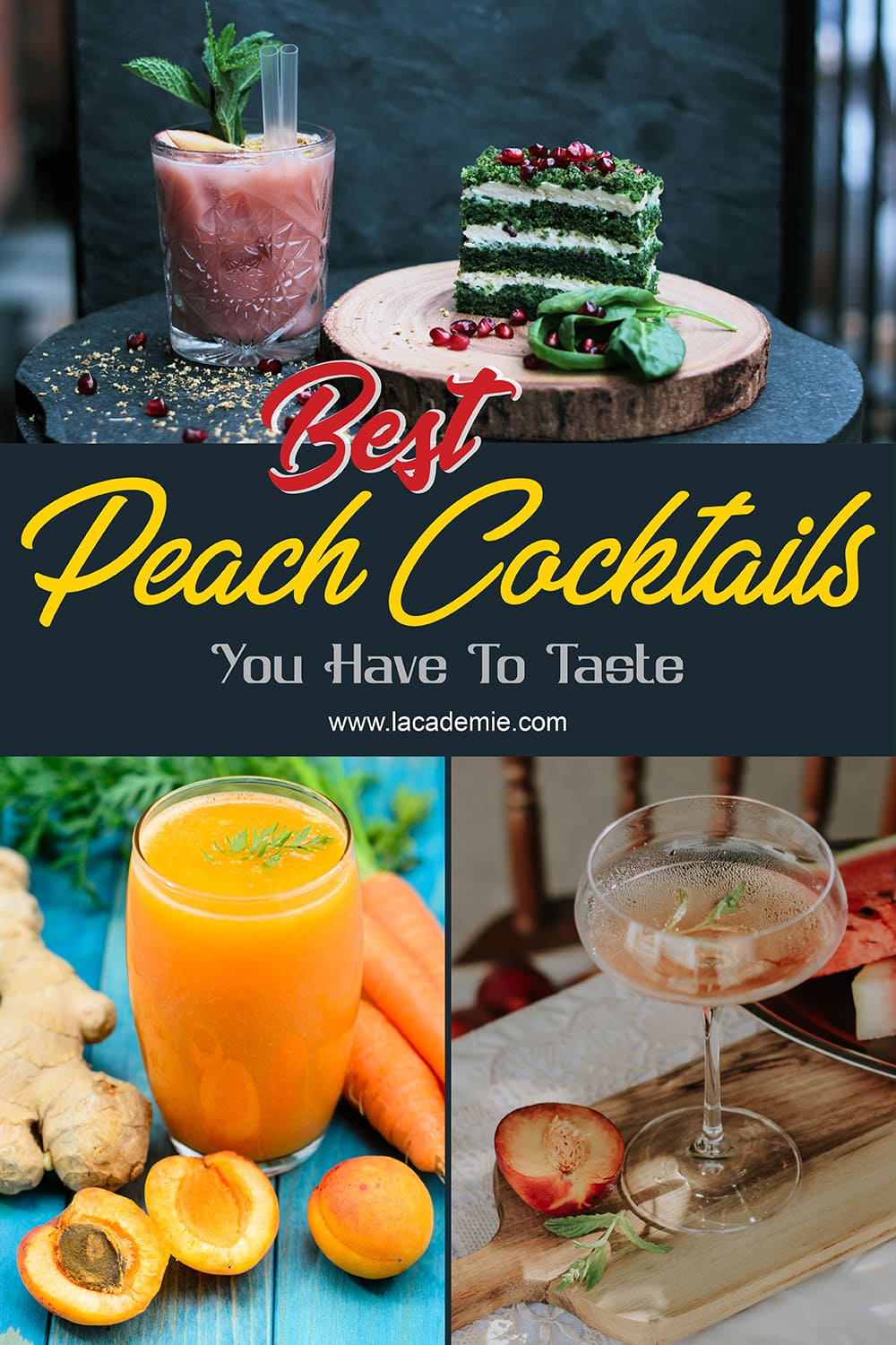 20+ Best Peach Cocktails for Sweet Summer Days