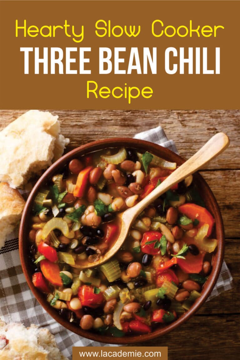 Slow Cooker Three Bean Chili: Hearty Recipe