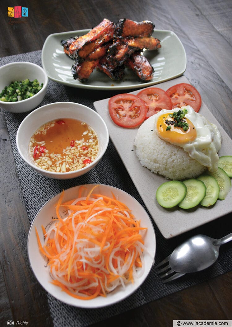 Broken Rice with Pork Ribs (Cơm Tấm Sườn Que) Recipe from Vietnam