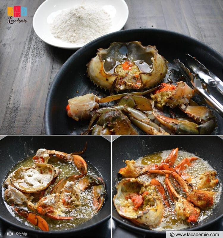 Delicious Crab With Tamarind Sauce (Cua Rang Me)