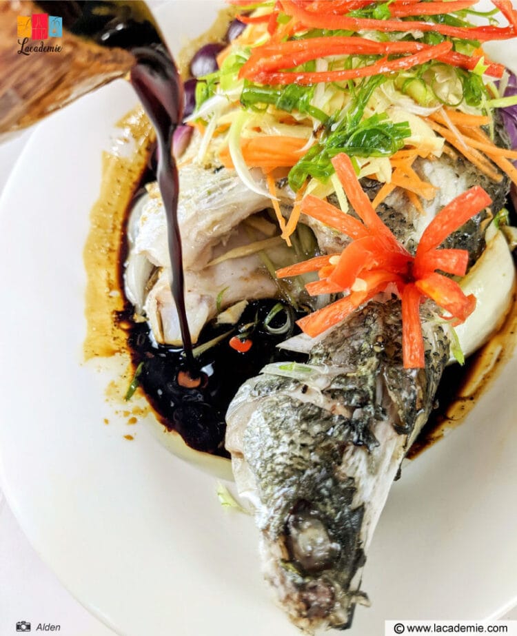 Steamed Fish With Ginger And Soy Sauce (Cá Hấp Gừng Xì Dầu)