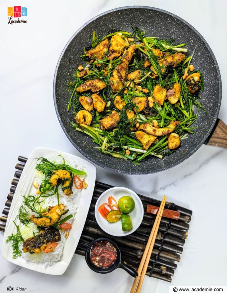 Authentic Vietnamese Turmeric Fish (Chả Cá Lã Vọng)