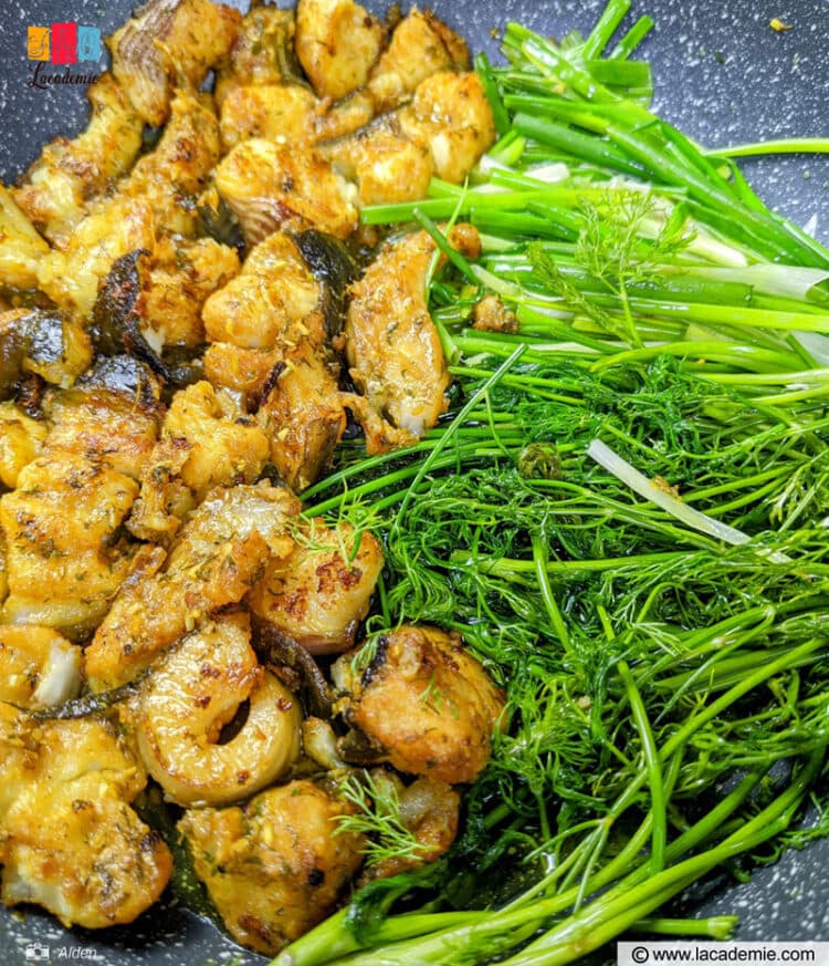 Vietnamese Turmeric Fish With Dill & Noodles (Chả Cá Lã Vọng)