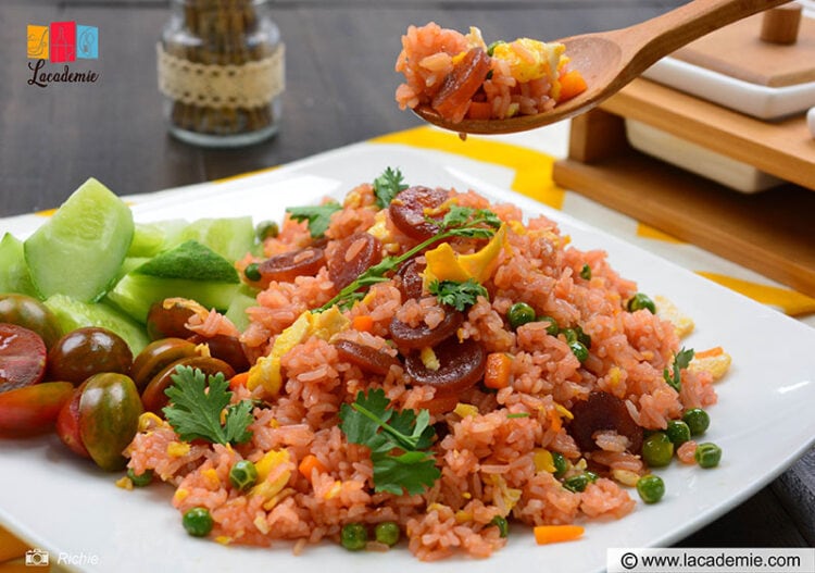 Easy Cơm Đỏ Recipe (Vietnamese Red Fried Rice)