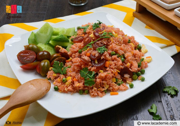 Easy Cơm Đỏ Recipe (Vietnamese Red Fried Rice)