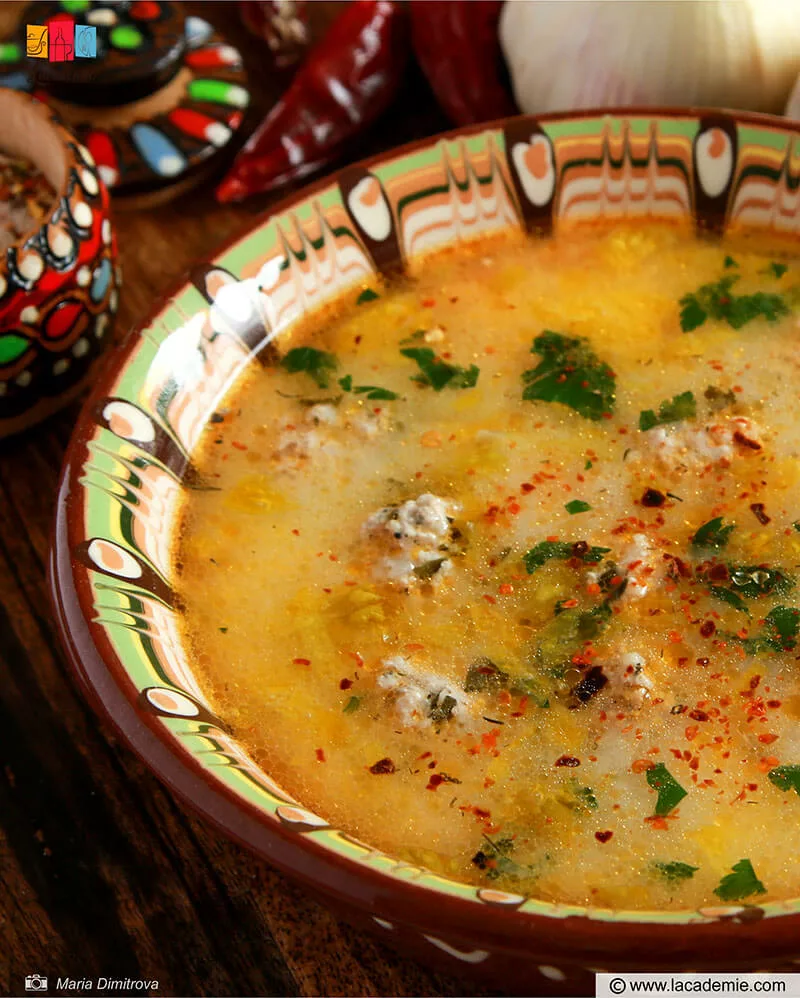 Authentic Bulgarian Supa Topcheta – Meatball Soup