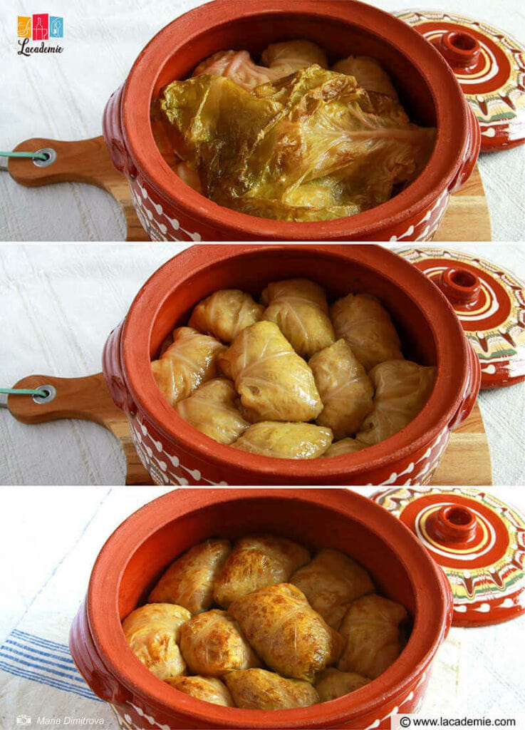 Homemade Bulgarian Stuffed Cabbage Leaves (Sarmi)