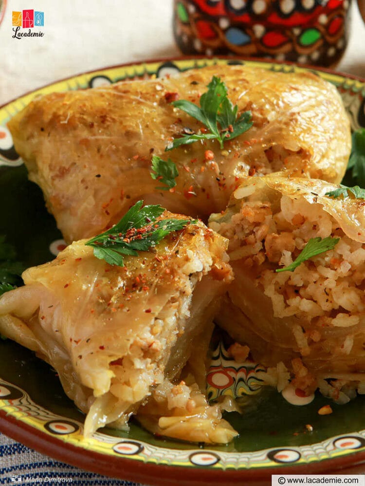 Sarmi Recipe (Bulgarian Stuffed Cabbage Leaves)