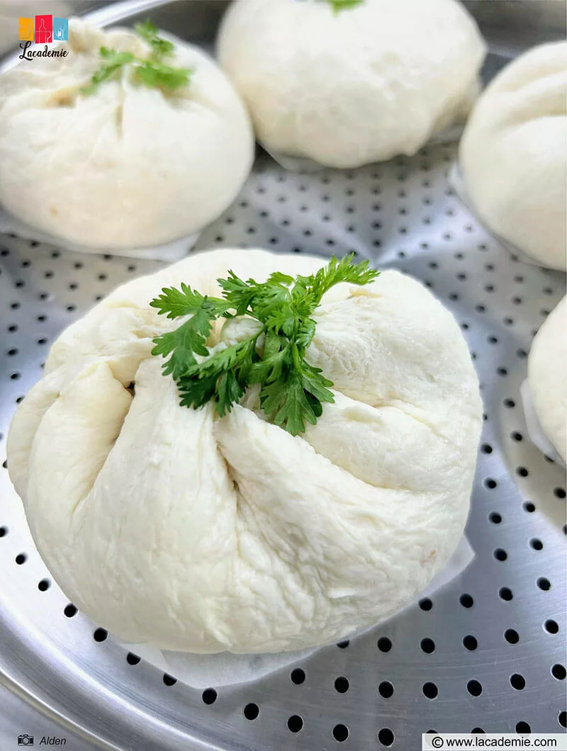 Bánh Bao - Traditional Vietnamese Steamed Pork Buns