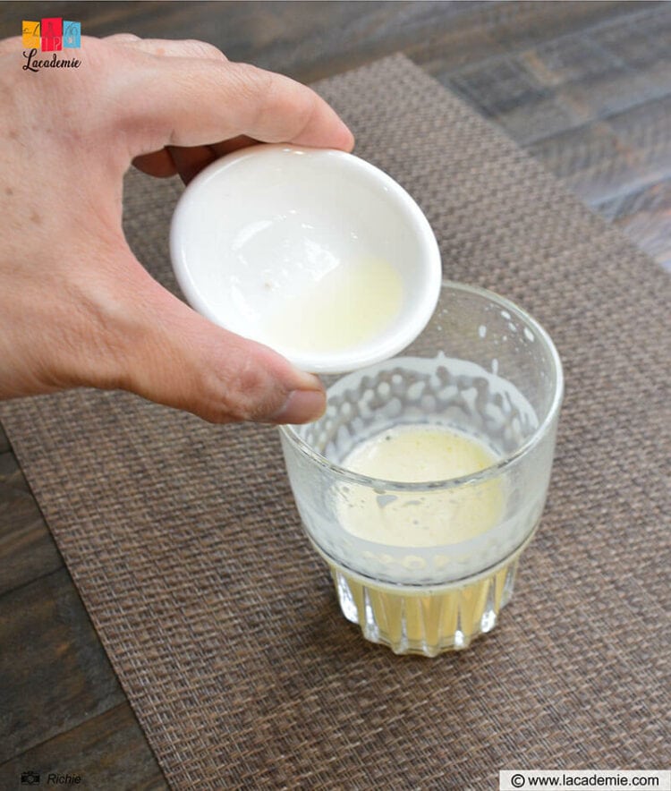 Vietnamese Egg Soda (Soda Sữa Hột Gà)
