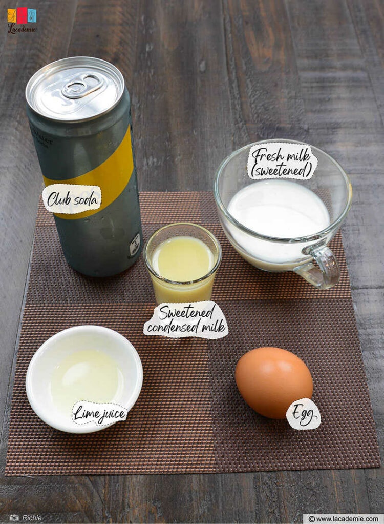 How to Make Vietnamese Egg Soda (Soda Sữa Hột Gà)